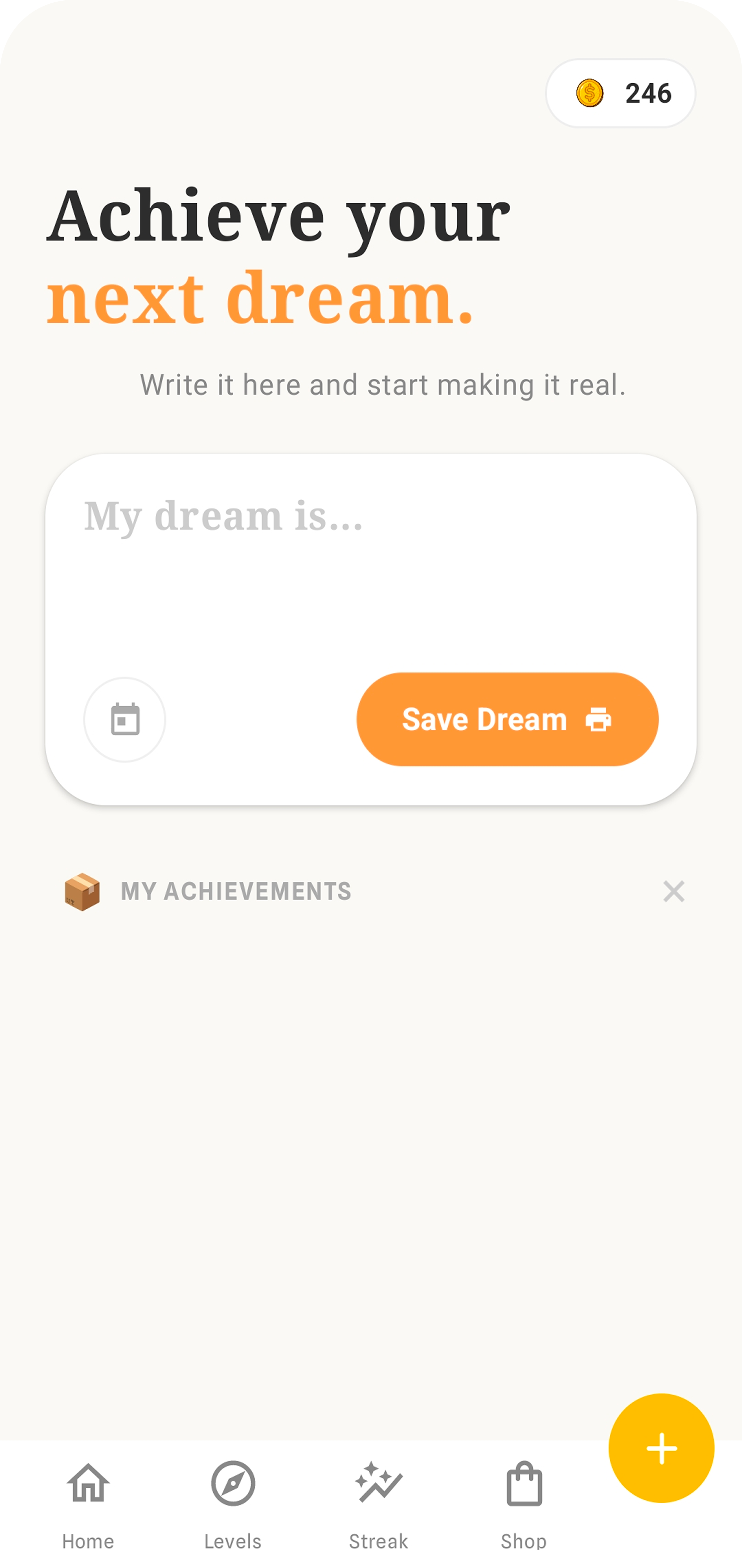 Lumi | Dream Achievement & Goal Tracker